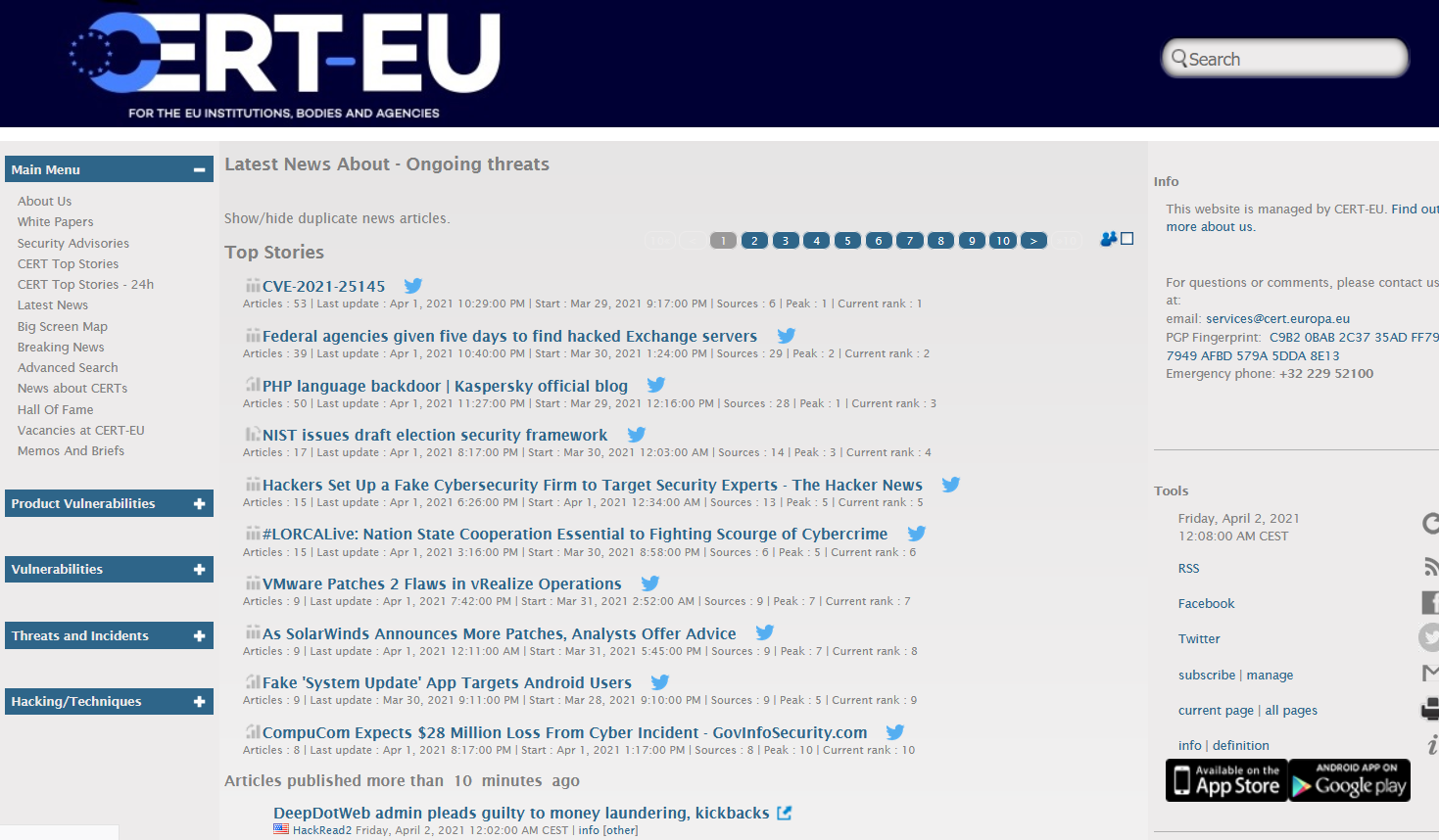 Cert & Csirt - Sebastian Paczkowski