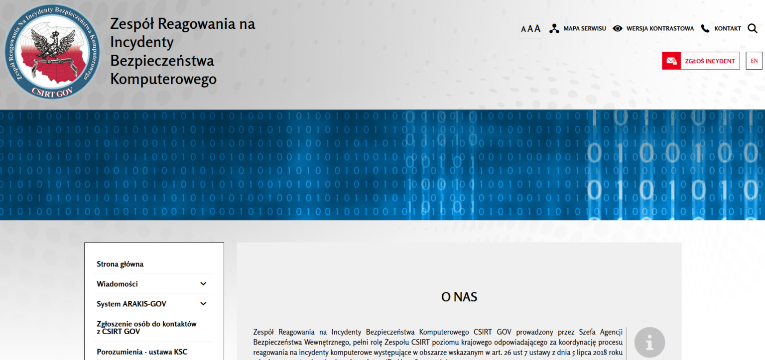 Cert & Csirt - Sebastian Paczkowski
